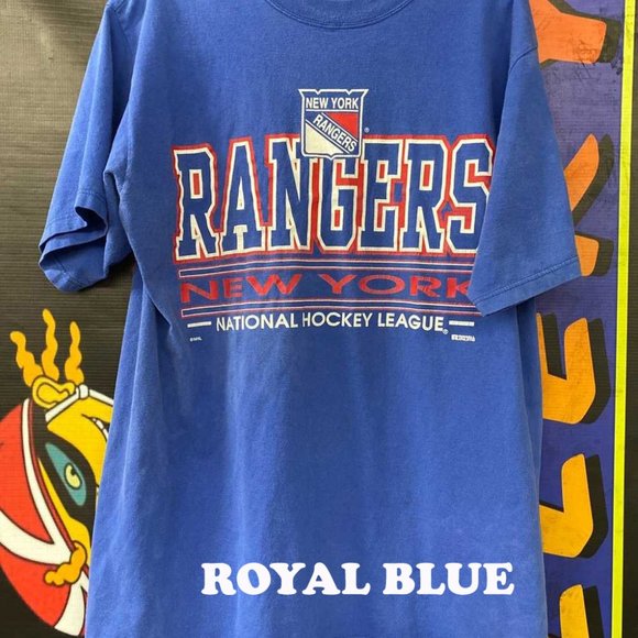 Tops | Vintage New York Rangers Hockey Shirt 9s Full Size S3xl Vintage ...